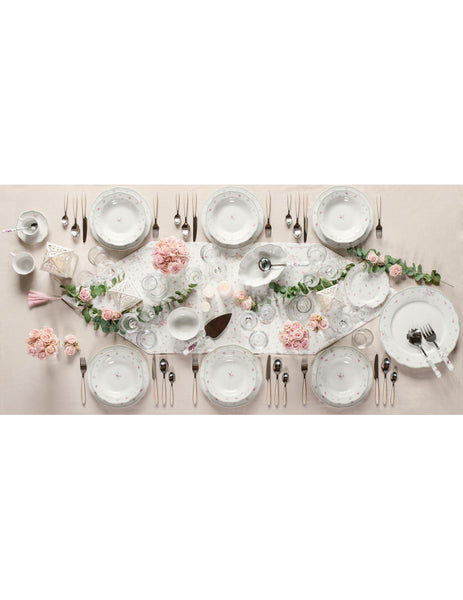 Brandani - Set Piatti 18 pz Linea NONNA ROSA – DiPrinzioHome